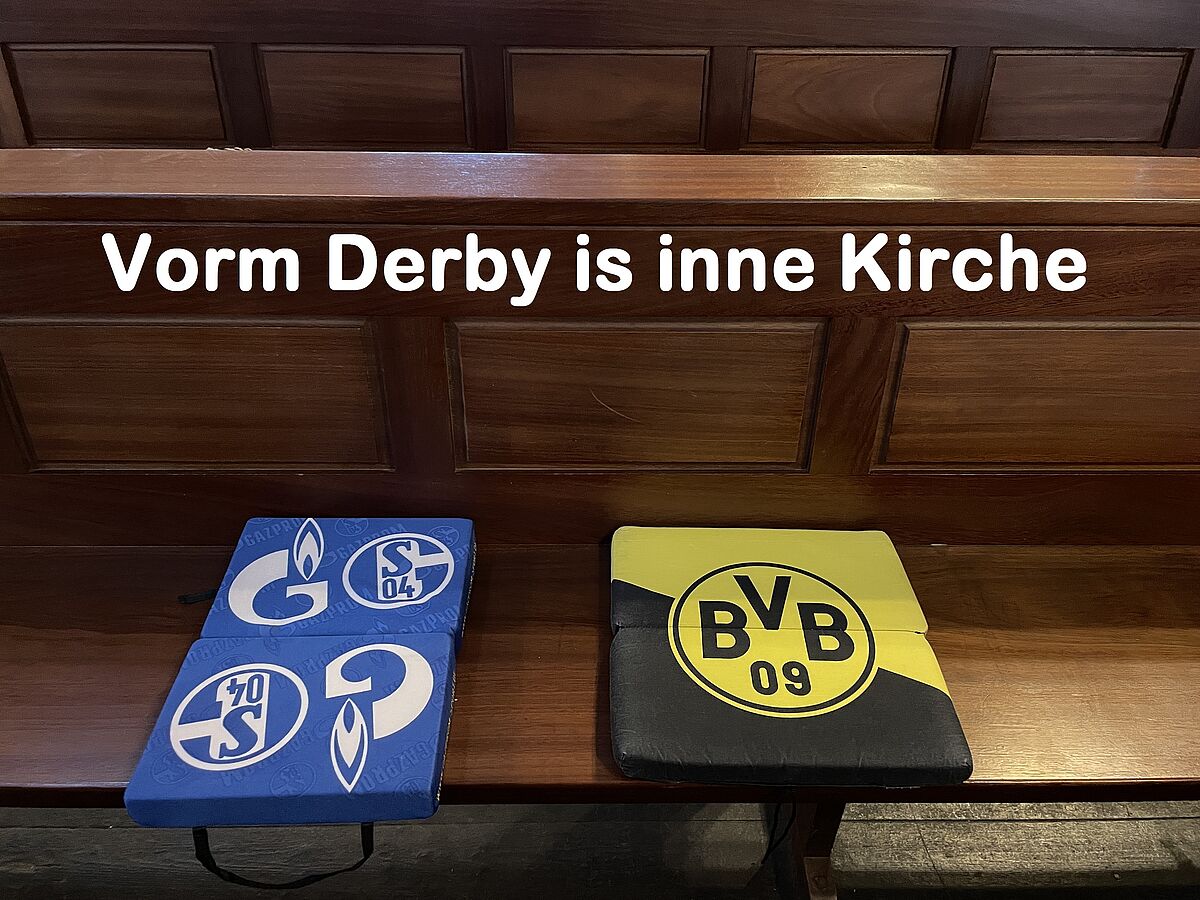 Offene Kirche Schalke - „Vorm Derby is inne Kirche“ - Kath ...